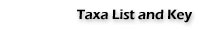 Taxa List and Key